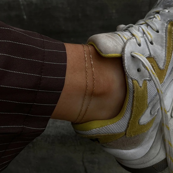 Luv Aj | Jewelry | Ss X Luv Aj Take Me To The Bungalows Anklet | Poshmark